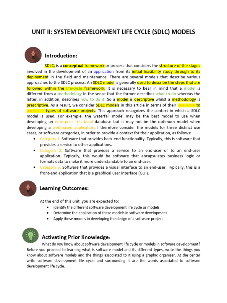 Unit_2_Application-Development-and-Emerging-Technologies | PDF | Software Development Process ...