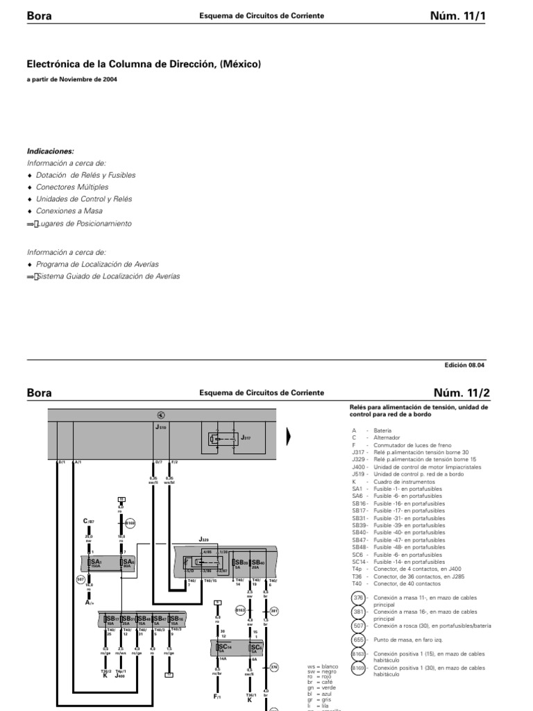11 Bora | PDF | Relé | Equipo