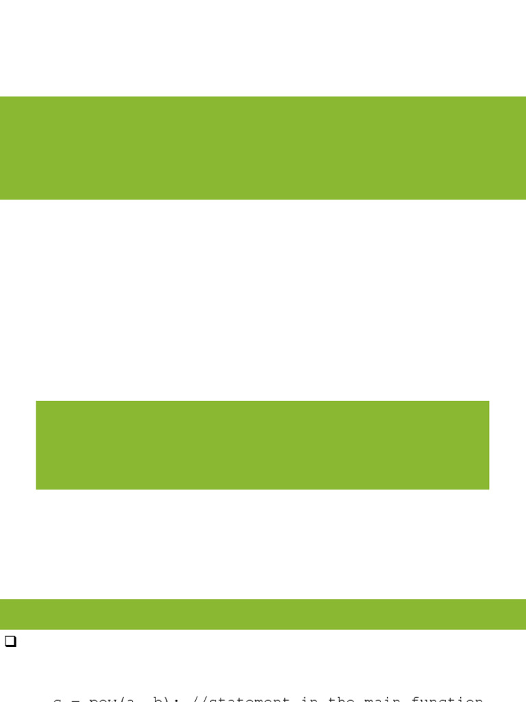 Week 11 Lecture 30 Parameters In Function Pdf Parameter Computer Programming