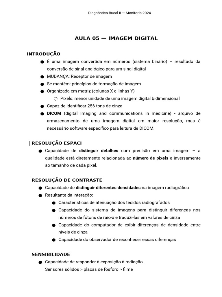 Aula 05 - Imagem Digital | PDF | Imagem digital | Dispositivo de carga ...