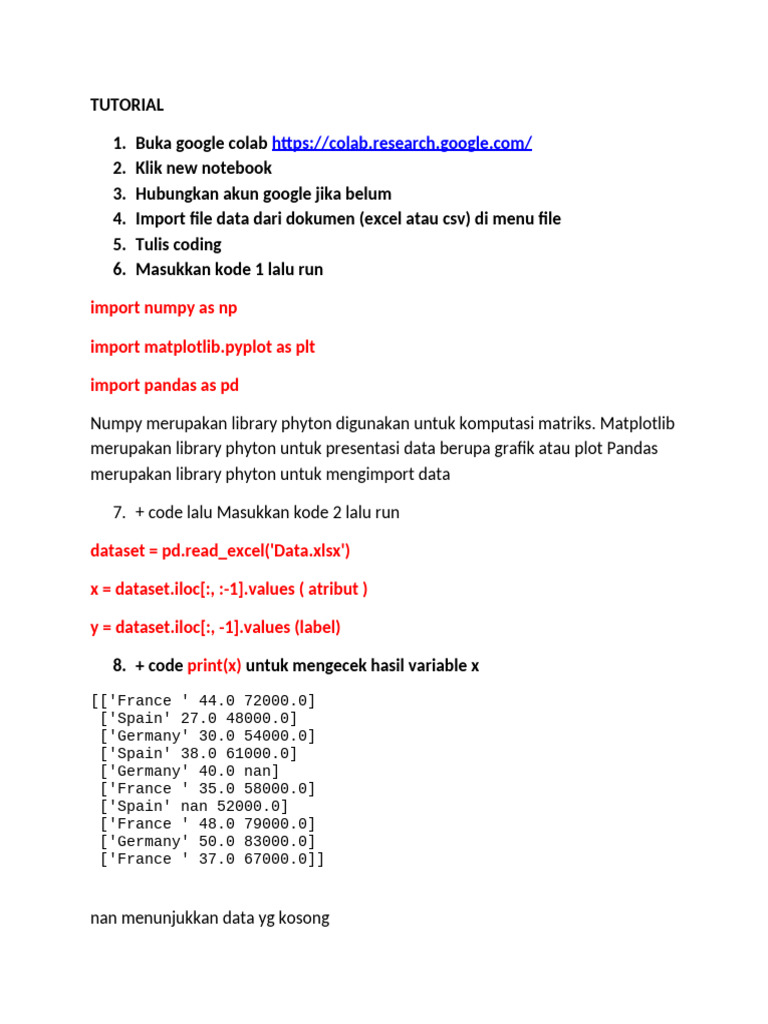 Preprocessing Data Google Colab-1 | PDF