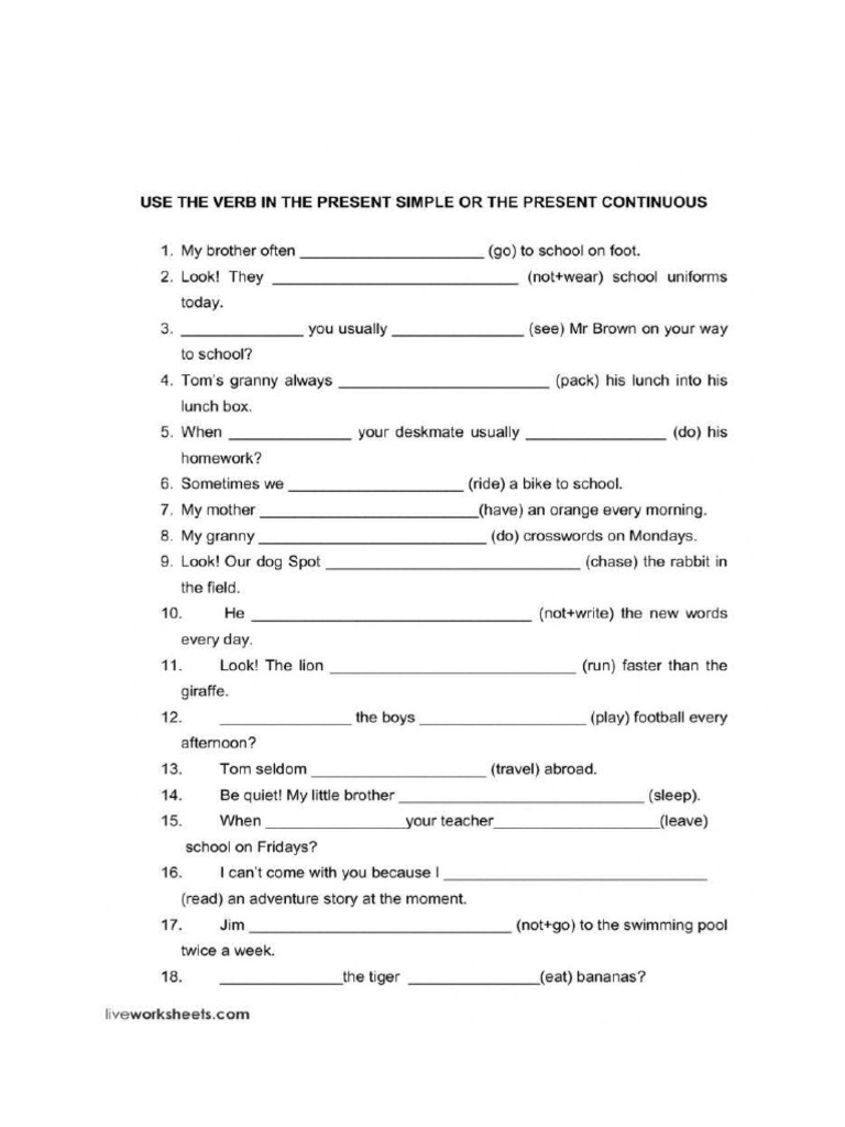 Grade 7 - Friday August 16 2024-The-Present-Simple-And-The-Present ...