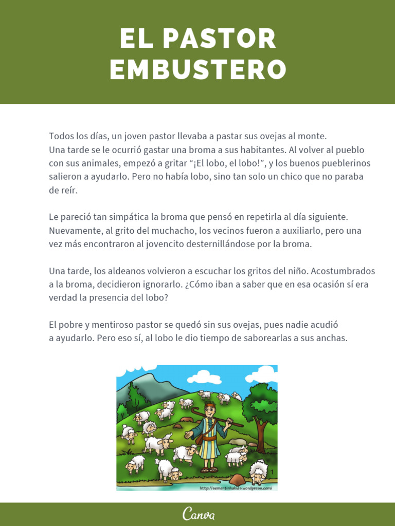 El Pastor Embustero | PDF