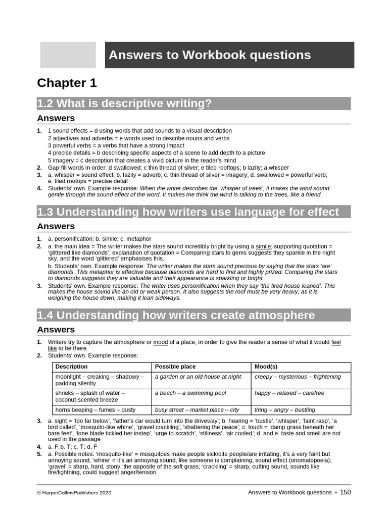 Stage 7 - Answers To WB Questions | PDF | Deforestation | Coral Reef