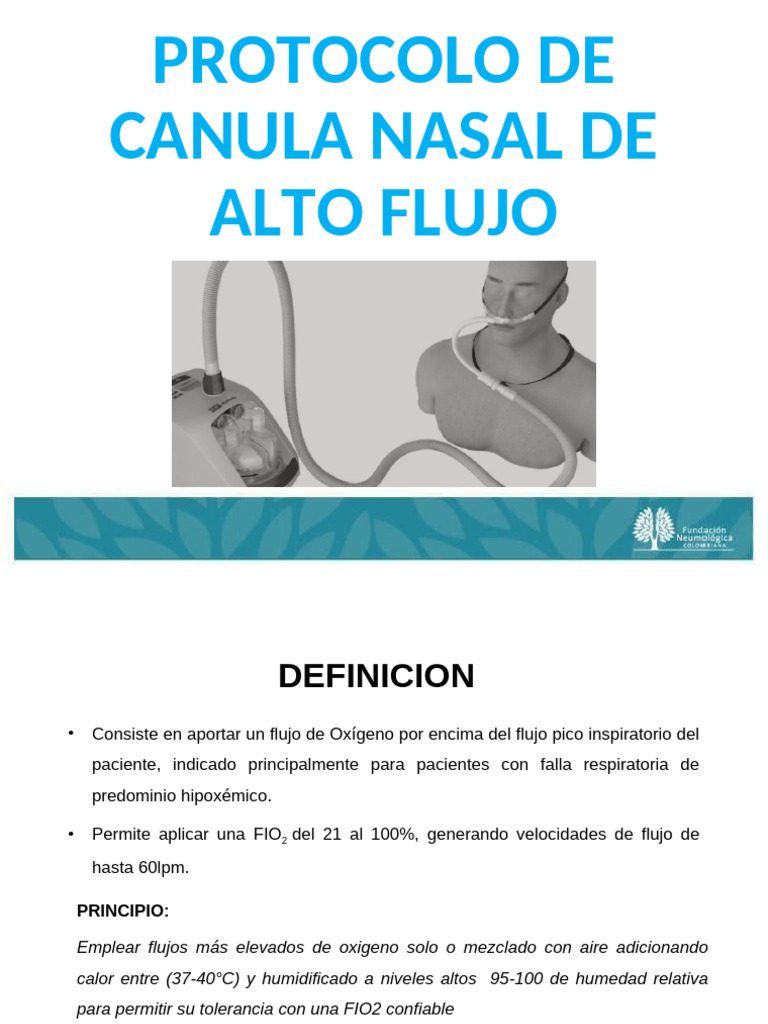 Protocolo de CNAF en Falla Respiratoria | PDF | Especialidades Medicas ...