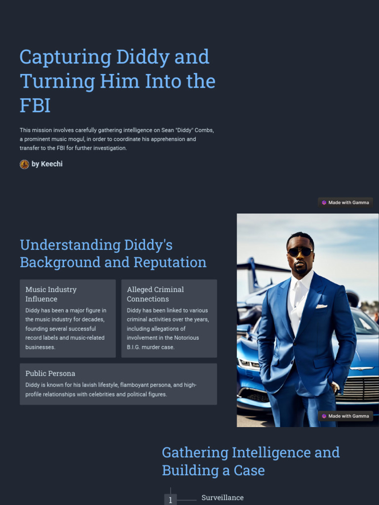 get diddy | PDF | Federal Bureau Of Investigation | American Government