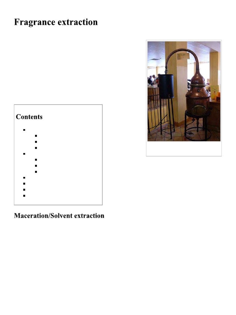 Fragrance Extraction-2017 - PDF Room | PDF | Chemistry | Chemical ...