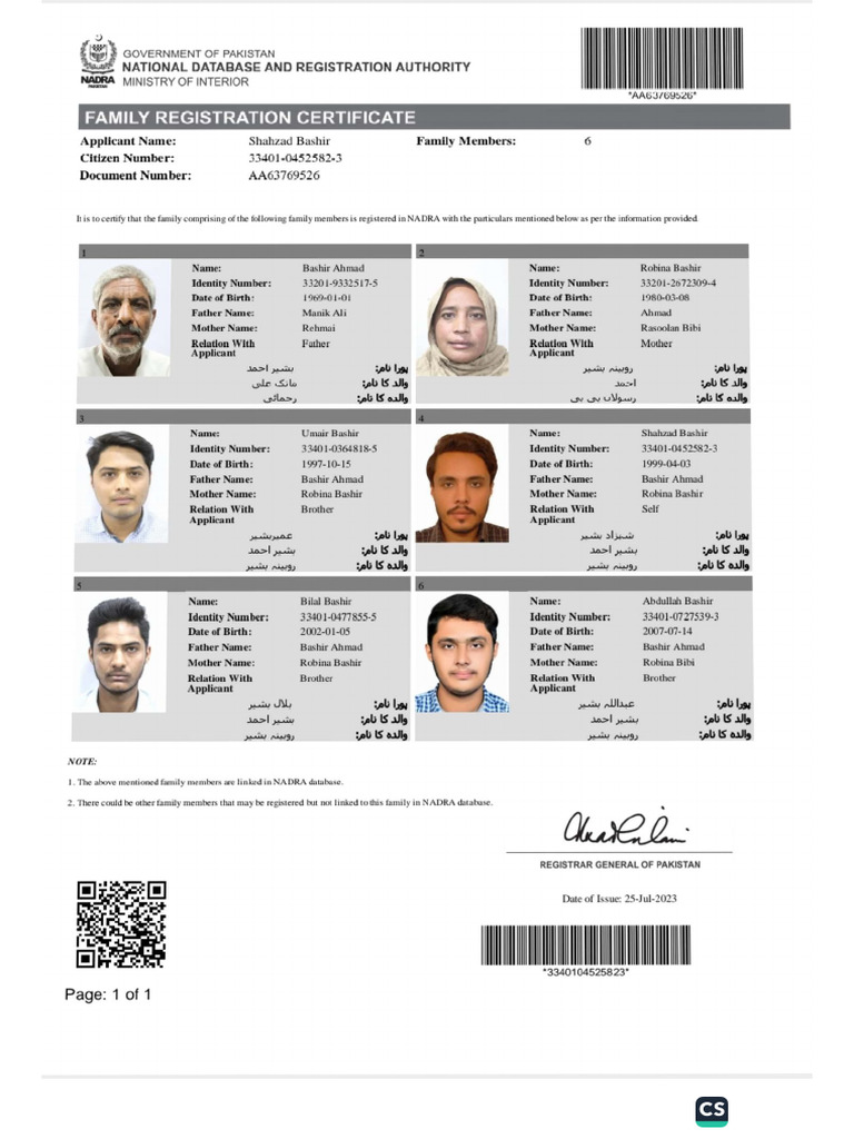 Client Information Shahzad | PDF