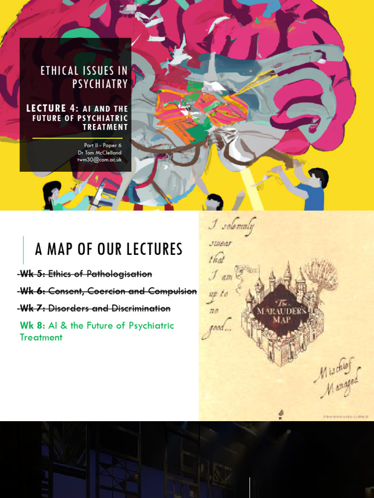 EIP Lecture 4 - AI and the Future of Psychiatric Treatment | PDF | Psychotherapy | Psychiatry