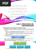 Sistematização Da Assistência de Enfermagem - Sae | PDF | Enfermagem ...