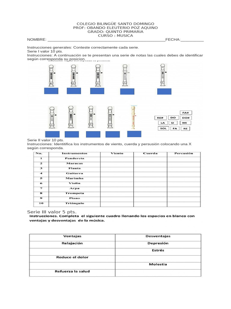 Examen | PDF | Color