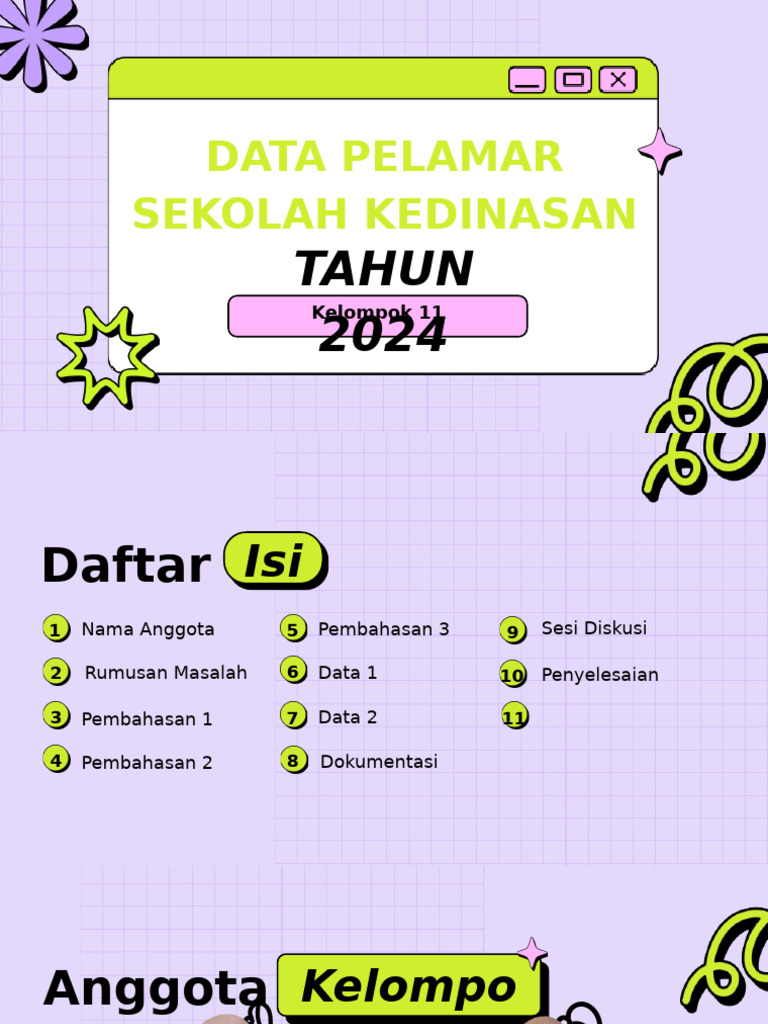 Data Pelamar Sekolah Kedinasan 2024 | PDF
