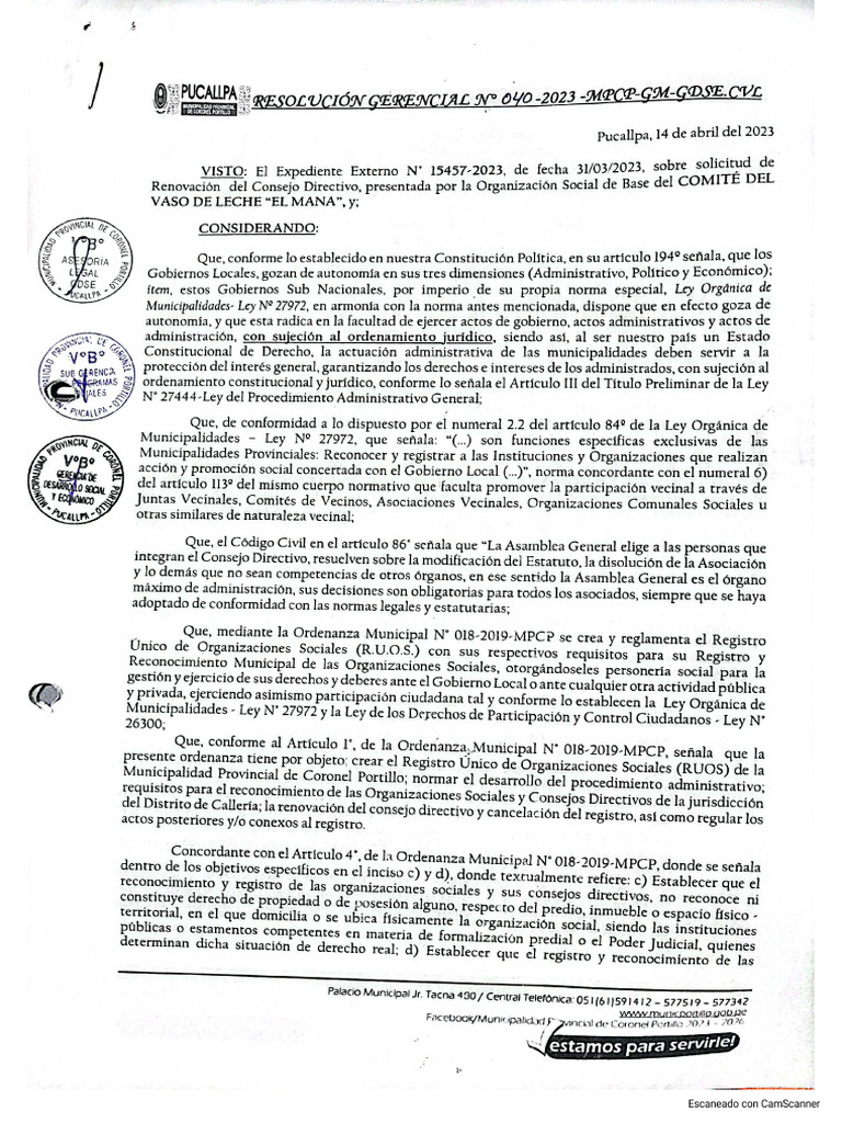 CVL El Mana - 1 | PDF