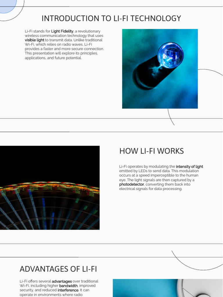 Lifi Technology | PDF