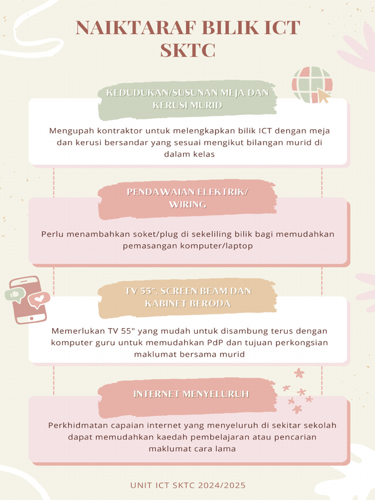 Pelan Lantai Bilik Ict 2025 | PDF