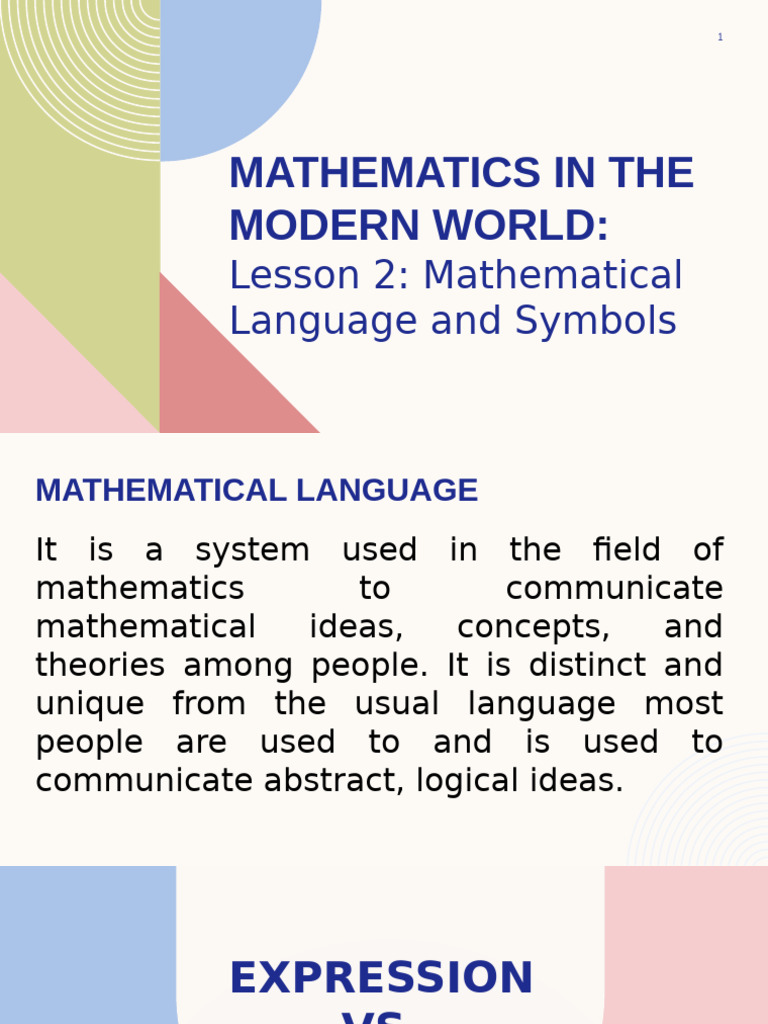 GEC-3-Lesson-2A (2) | PDF | Mathematics | Sentence (Linguistics)