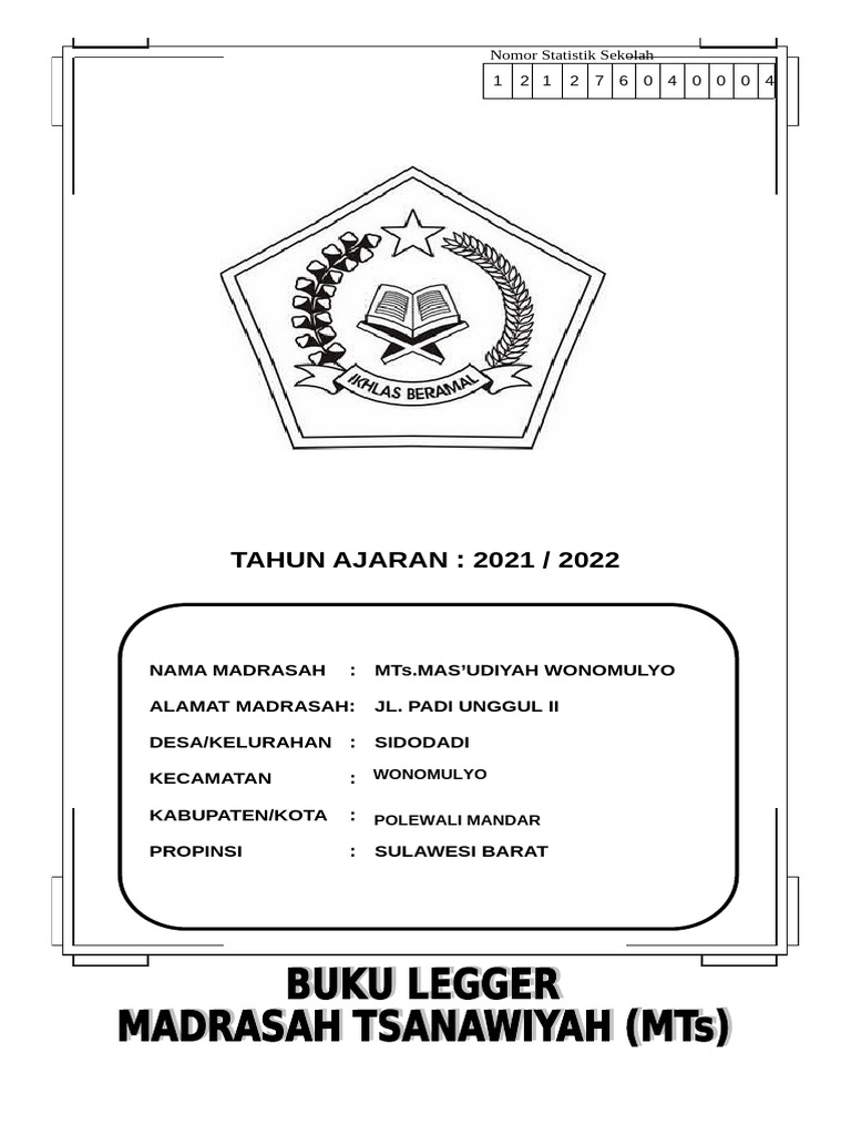 Buku Legger MTS | PDF