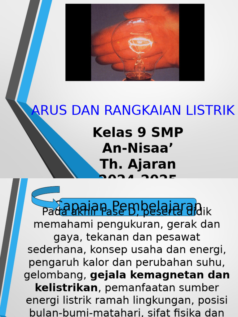 5 - Arus Dan Rangkaian Listrik | PDF