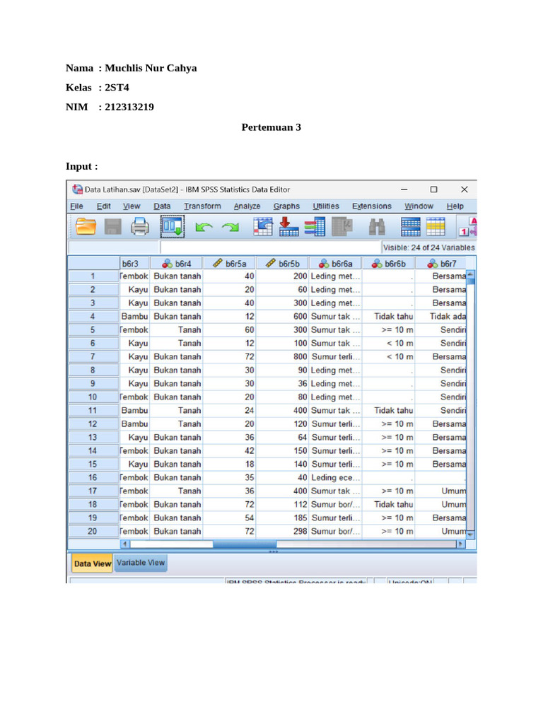 ST4 212313219 Muchlis Nur Cahya TP3 | PDF