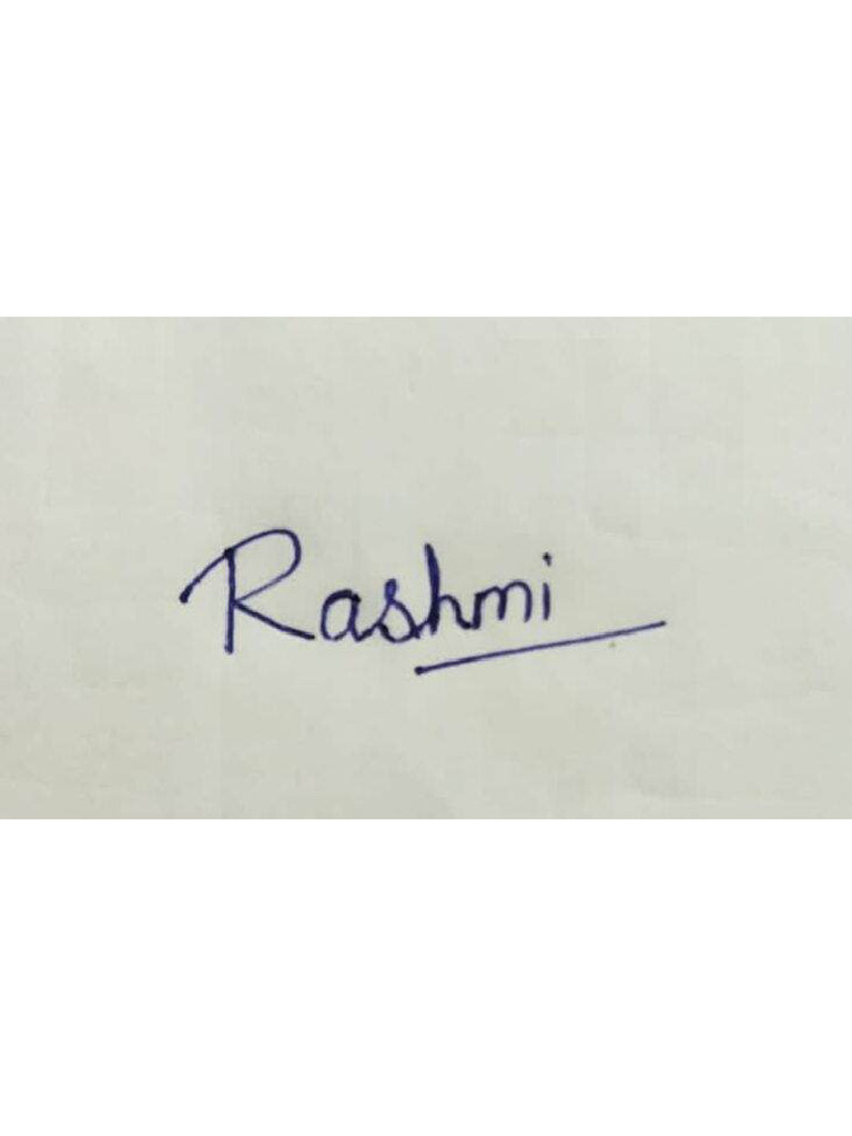 Rashmi Sign-Compressed | PDF