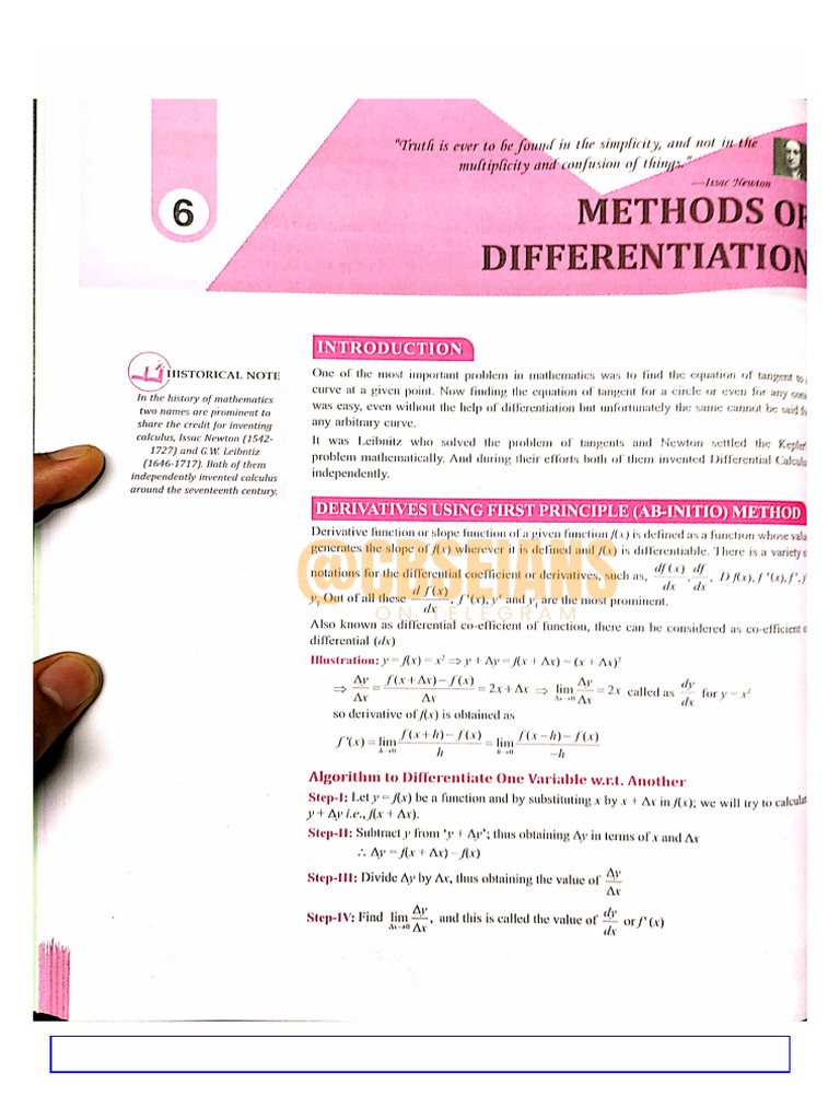 Calculus Core Ch-6 | PDF