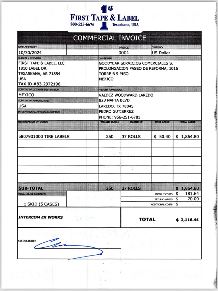 Update Invoice 11-04-24 | PDF
