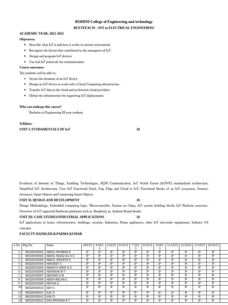 IoT Applications in Electrical Engineering | PDF | Internet Of Things ...