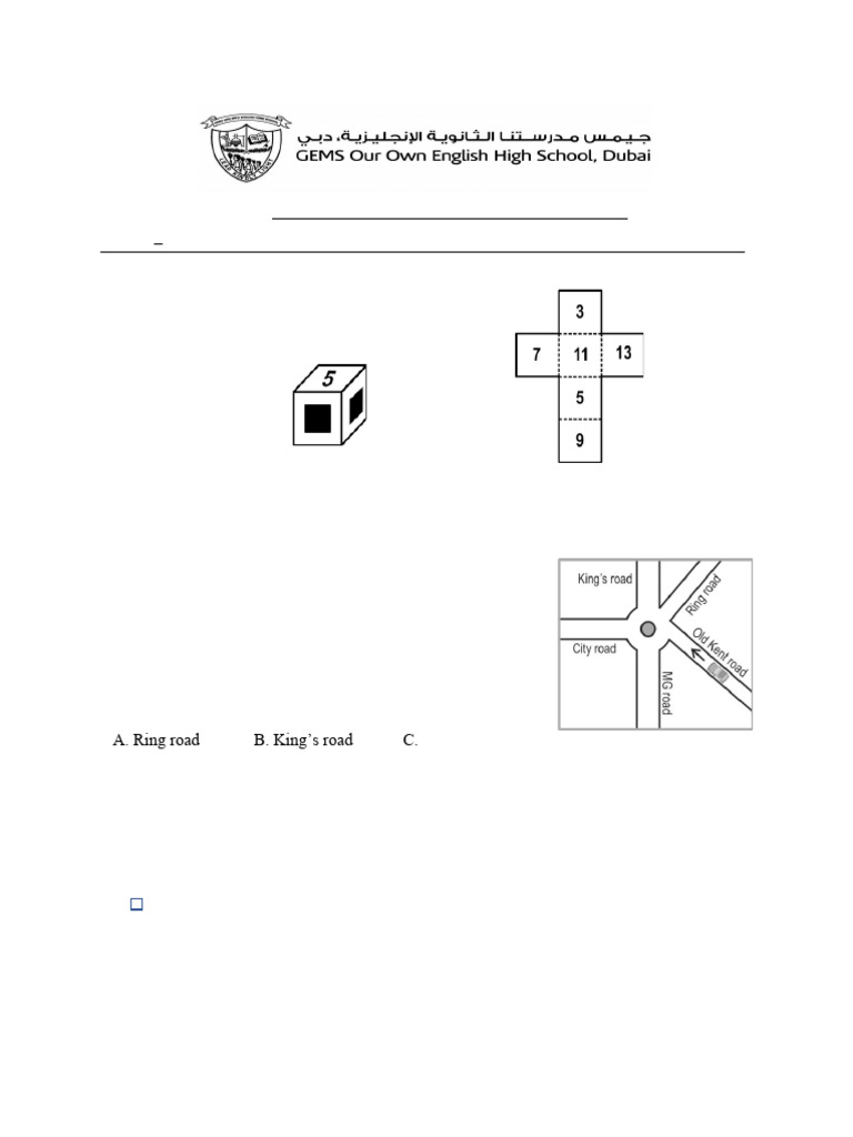 Grade 6 Math Skill Builder Worksheet | PDF | Mathematics | Elementary ...