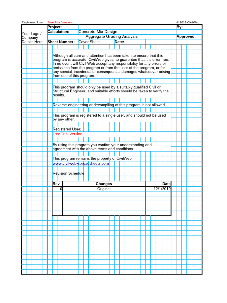 0609 Grading of Aggregates in Concrete Analysis Free Trial Version ...