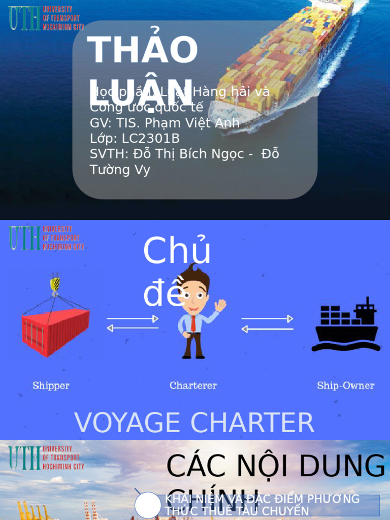 Voyage Charter | PDF