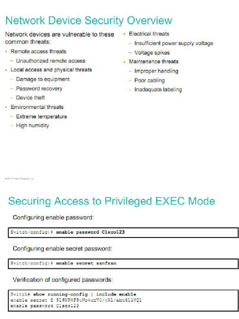 Module #3 Lesson01 Securing Administrative Access | PDF