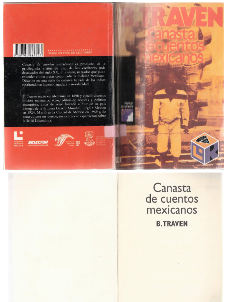 Bruno Traven. Canasta de Cuentos Mexicanos-1-15 | PDF