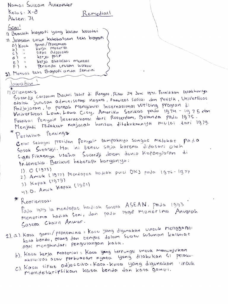 31 - Sultan Alexander Muhammad Rasyid - Remed PH Biografi | PDF