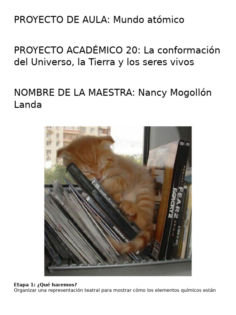 PROYECTO DE AULA 20 SPC | PDF | Universo | Estrellas