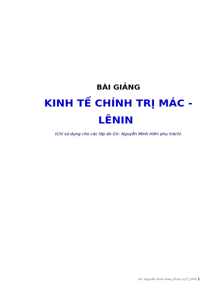 BAI GIANG-KTCT | PDF