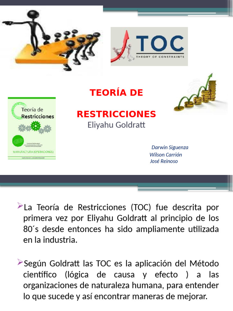 Js Teoría de Restricciones | PDF | Business | Mercado (economía)