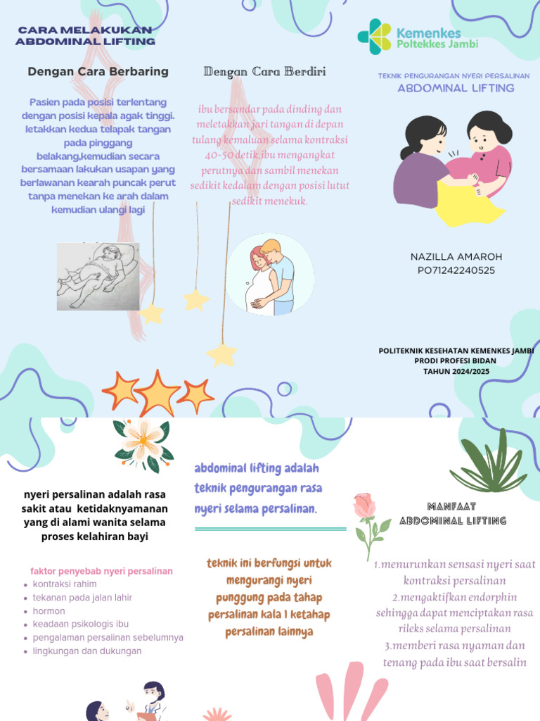 Leaflet Abdominal Lifting | PDF