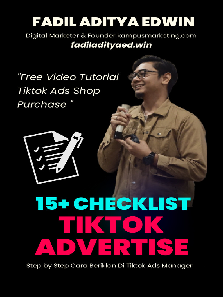 15 Checklist Tiktok Ads - Fadil | PDF