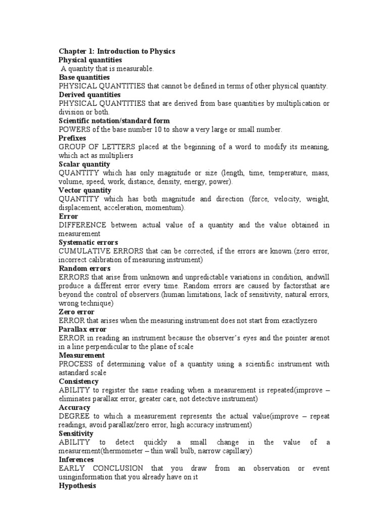 SPM Physics Definition List | PDF | Waves | Atomic Nucleus