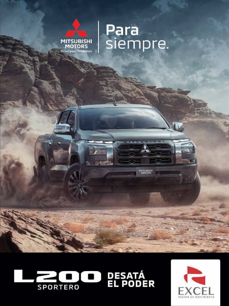 Ficha Tecnica Mitsubishi l200 | PDF