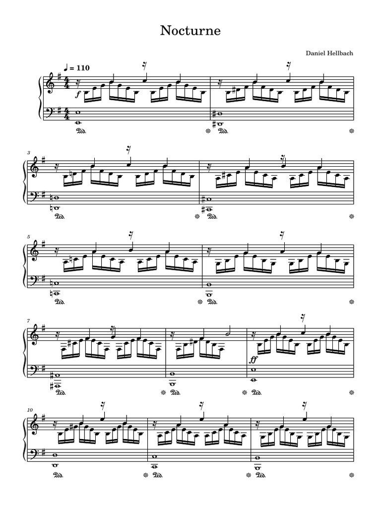 Nocturne - Daniel Hellbach | PDF