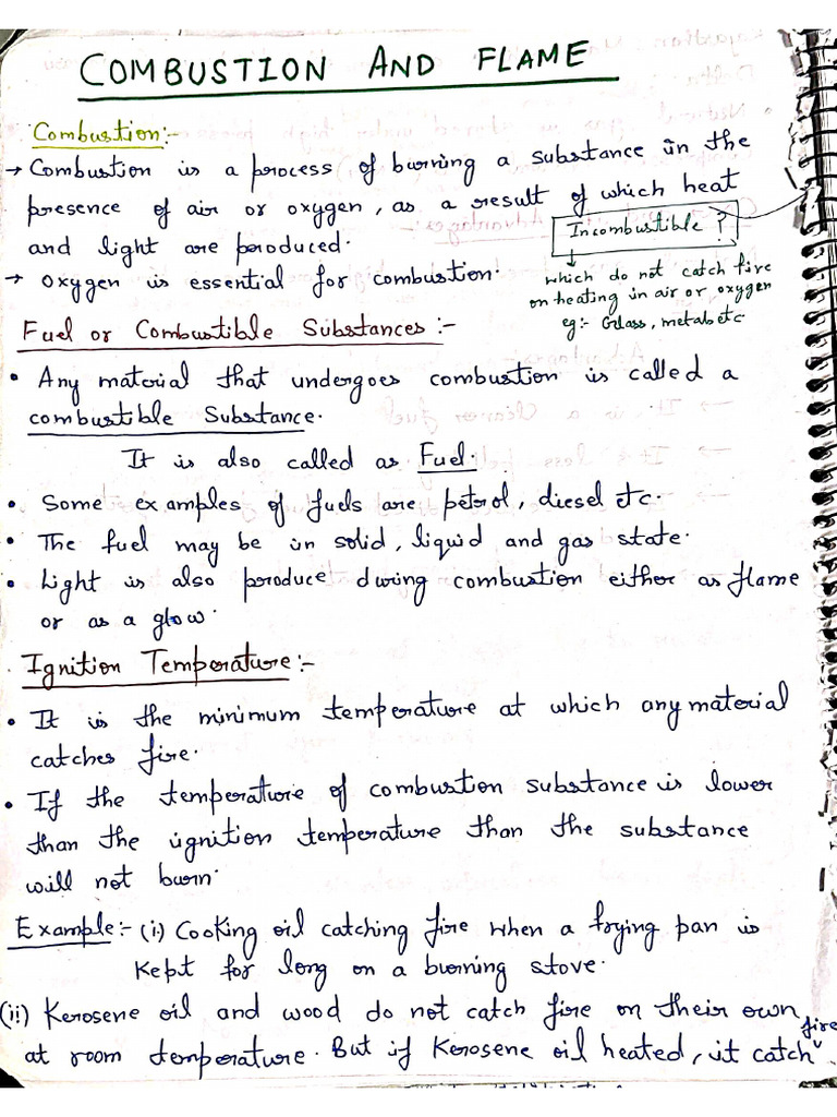 Combustion and Flame | PDF