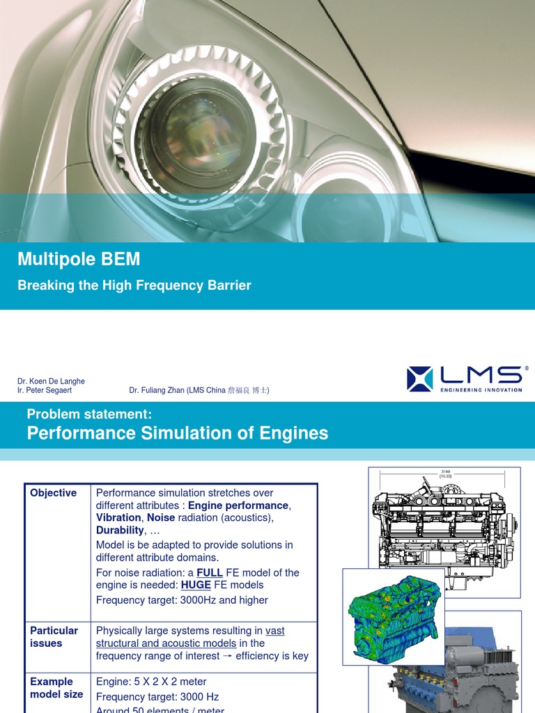 Fast Multipole Boundary Element Method | PDF | Acoustics | Central Processing Unit