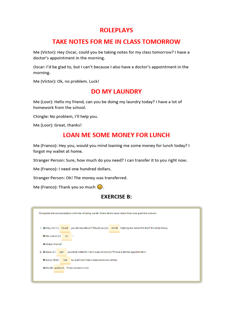 Everyday Student Scenarios | PDF