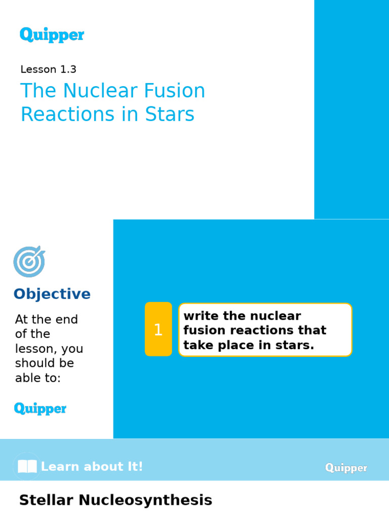 Stellar Fusion Reactions in Stars | PDF | Nuclear Fusion | Nuclear Reaction