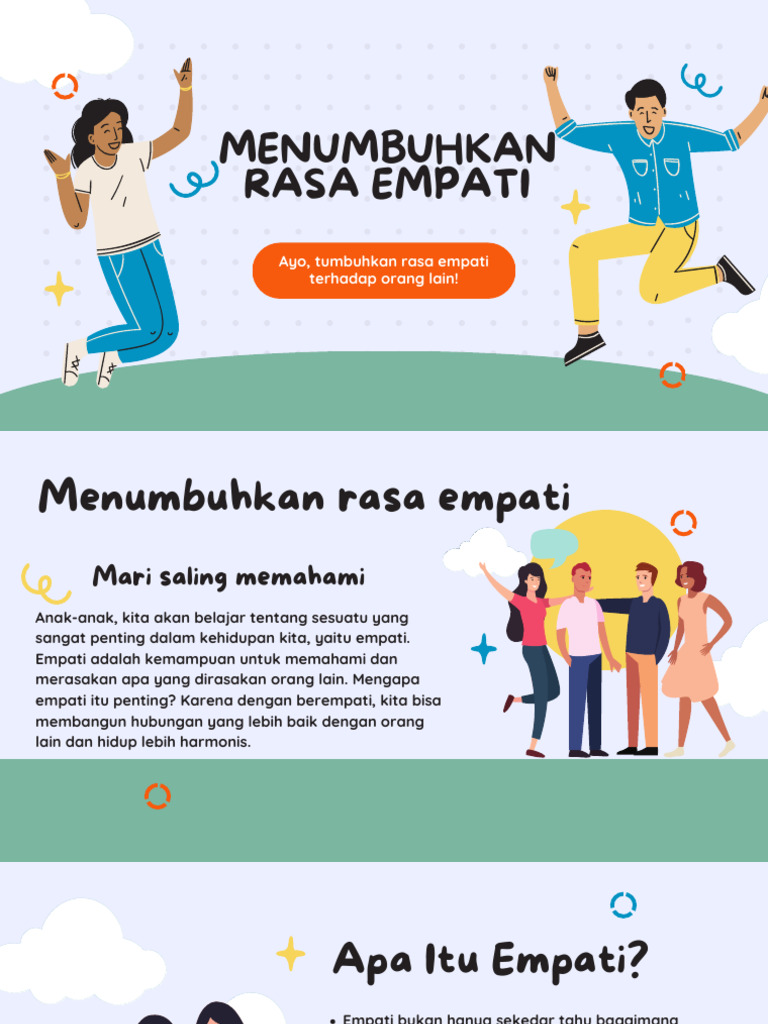 Cara Menumbuhkan Rasa Empati Anak | PDF