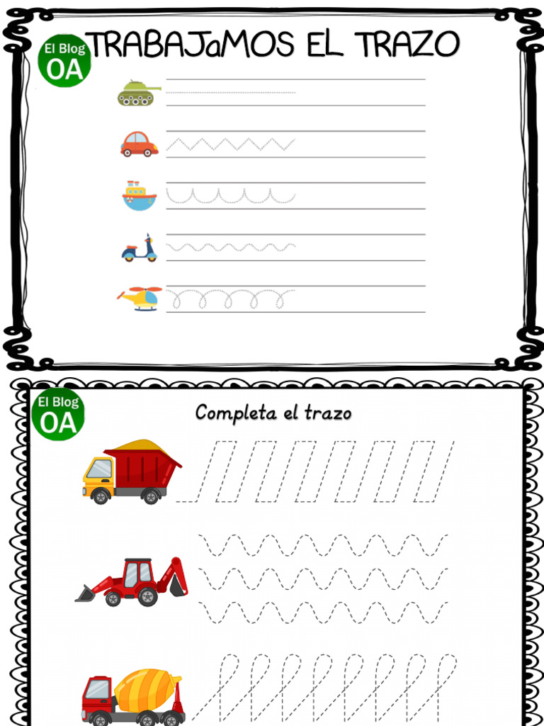 Ejercicios para Mejorar el Trazo | PDF