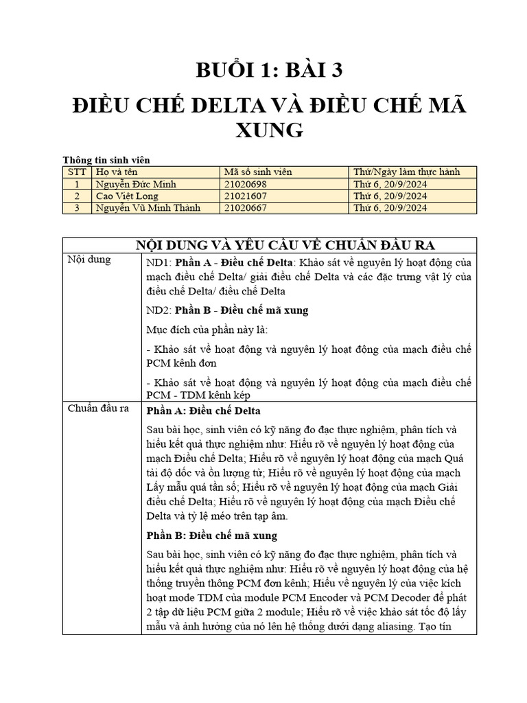 Buoi1 - TTCĐ - Baocao - Bai3 | PDF