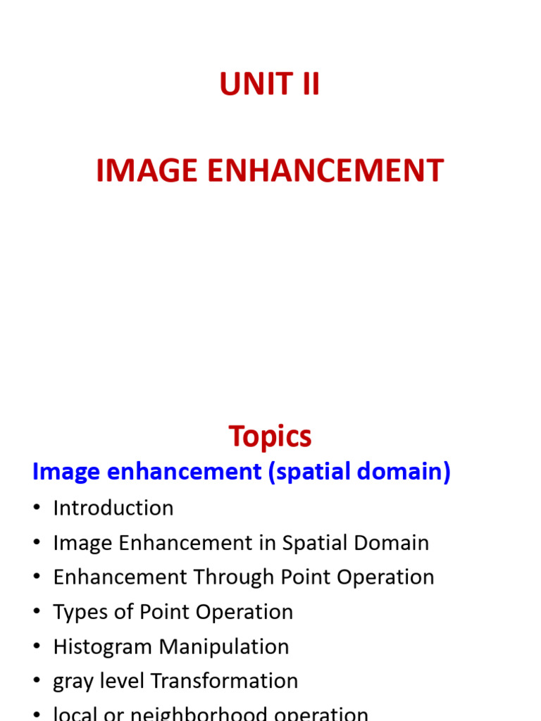 DIP UNIT 2 | PDF | Discrete Fourier Transform | Low Pass Filter