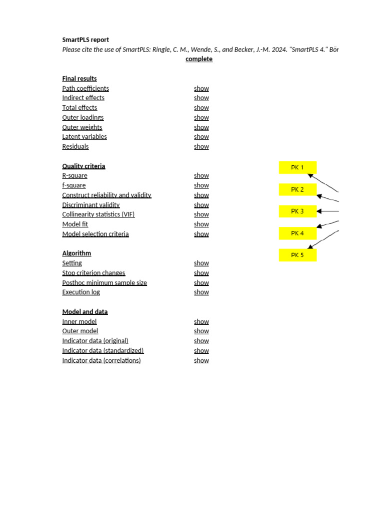 SEMPLS 1 | PDF | Multicollinearity | Coefficient Of Determination
